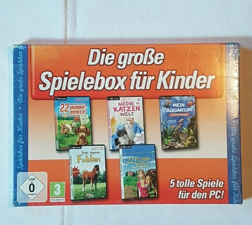 Die Große Kinderspiele-Box (PC, 2010) online kaufen | eBay