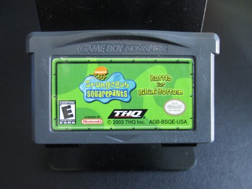 SpongeBob SquarePants: Battle for Bikini Bottom (Nintendo Game Boy ...
