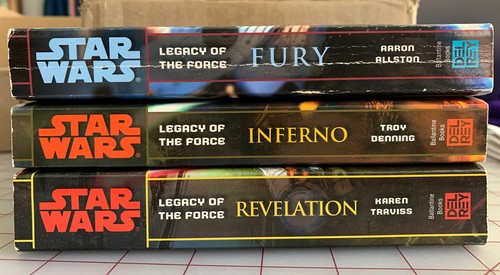 Star Wars Legacy of the Force book lot | eBay