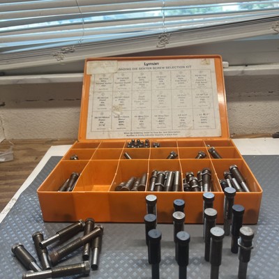 LYMAN MASSIVE LOT OF RELOADING CENTER SEATER TOP PUNCH 80 ++ MANY ...