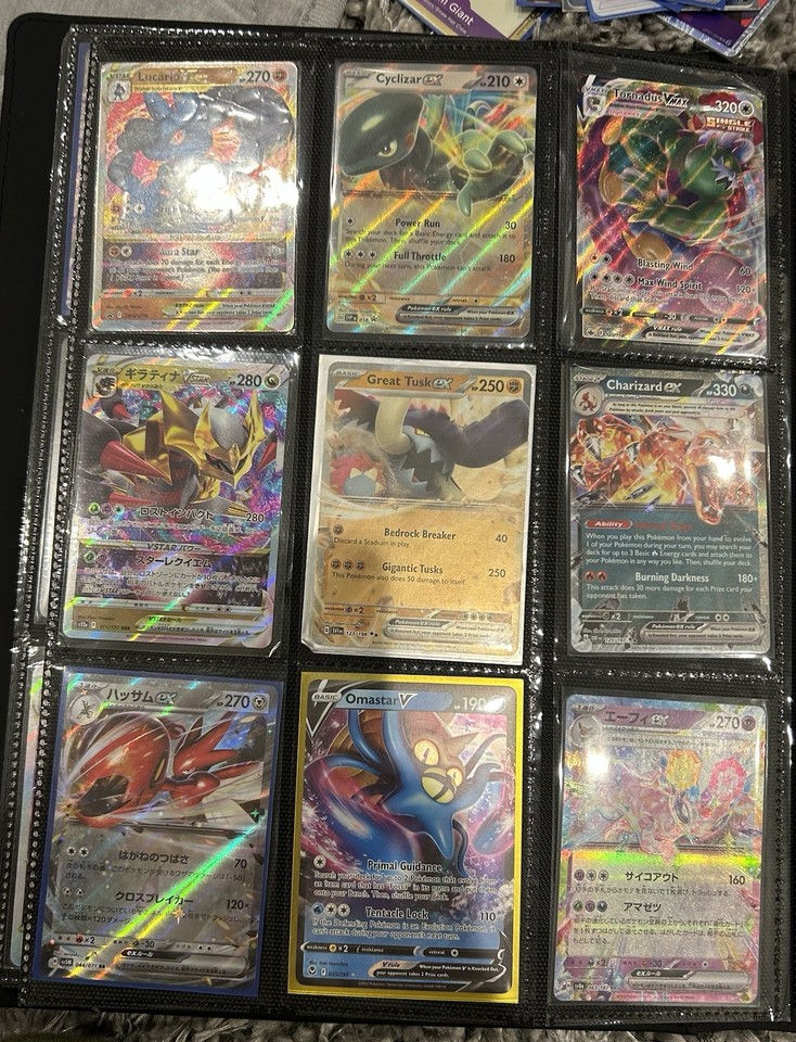 Pokemon Binder Collection. Most Cards NM-NM+. Great For Starters And ...