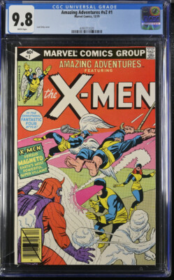 Amazing Adventures #1 CGC 9.8 1979-X-Men #1 reprint-comic book ...