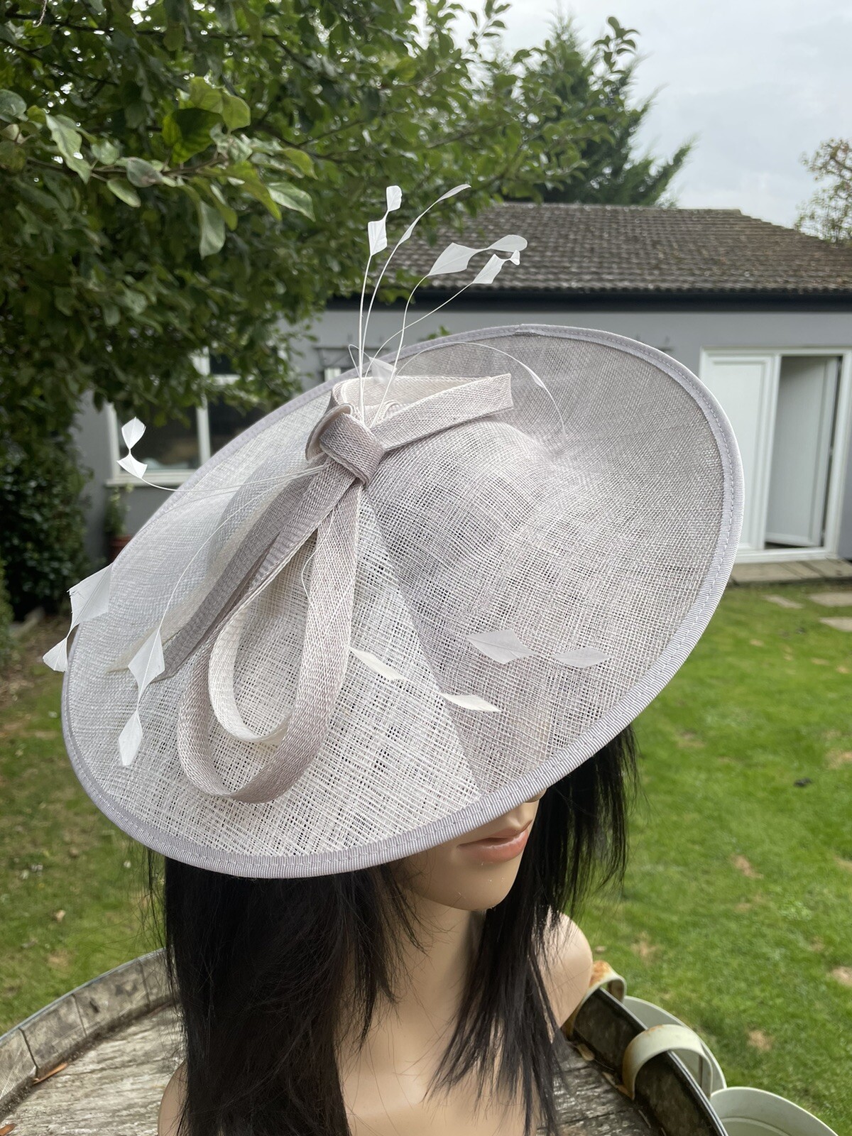 Cappelli Condici BLUSH AND Mocha BROWN WEDDING HATINATOR HAT MOTHER OF ...