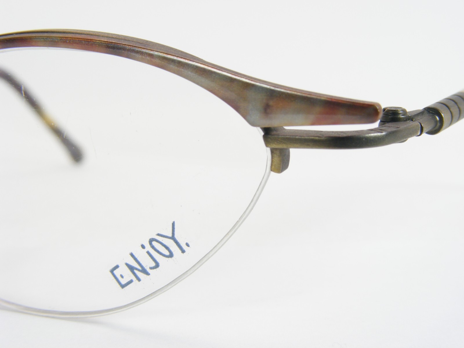 Vintage ENjOY E 5814 B MULTICOLOR EYEGLASSES GLASSES FRAME E5814 49-20 ...