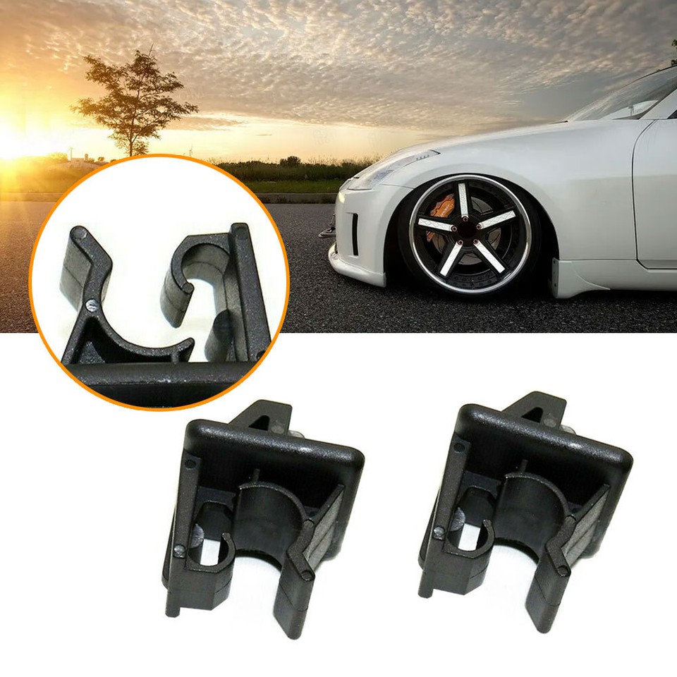 2Pcs Car Hood Prop Rod Holder Clip Accessories Universal Car Parts | eBay