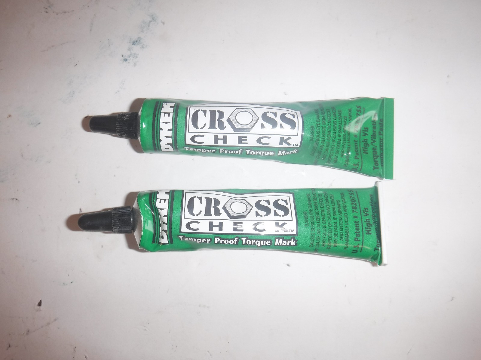 LOT OF 2 DYKEM 83315 Tamper Proof Torque Mark, Green (H9T) | eBay