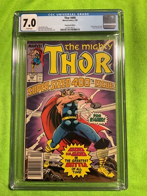 The Mighty Thor #400 Super Sized 400 Issue! cgc 7.0 | eBay