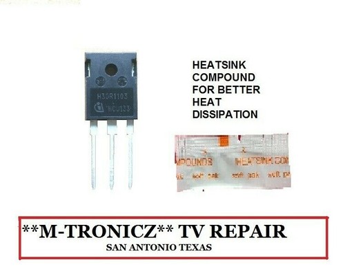 H30R1103 IGBT Insulated Gate Bipolar Transistor 1100V 30A + HEATSINK ...