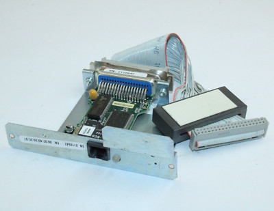 Zebra 105SL Zebranet 10/100 Print Server Ethernet Network Card | eBay
