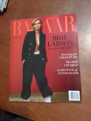 Harper'S Bazaar Magazine April 2023 Brie Larson | eBay