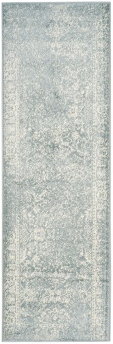 SAFAVIEH Adirondack Wyatt Traditional Runner Rug Slate/Ivory 2'1" X 8 ...
