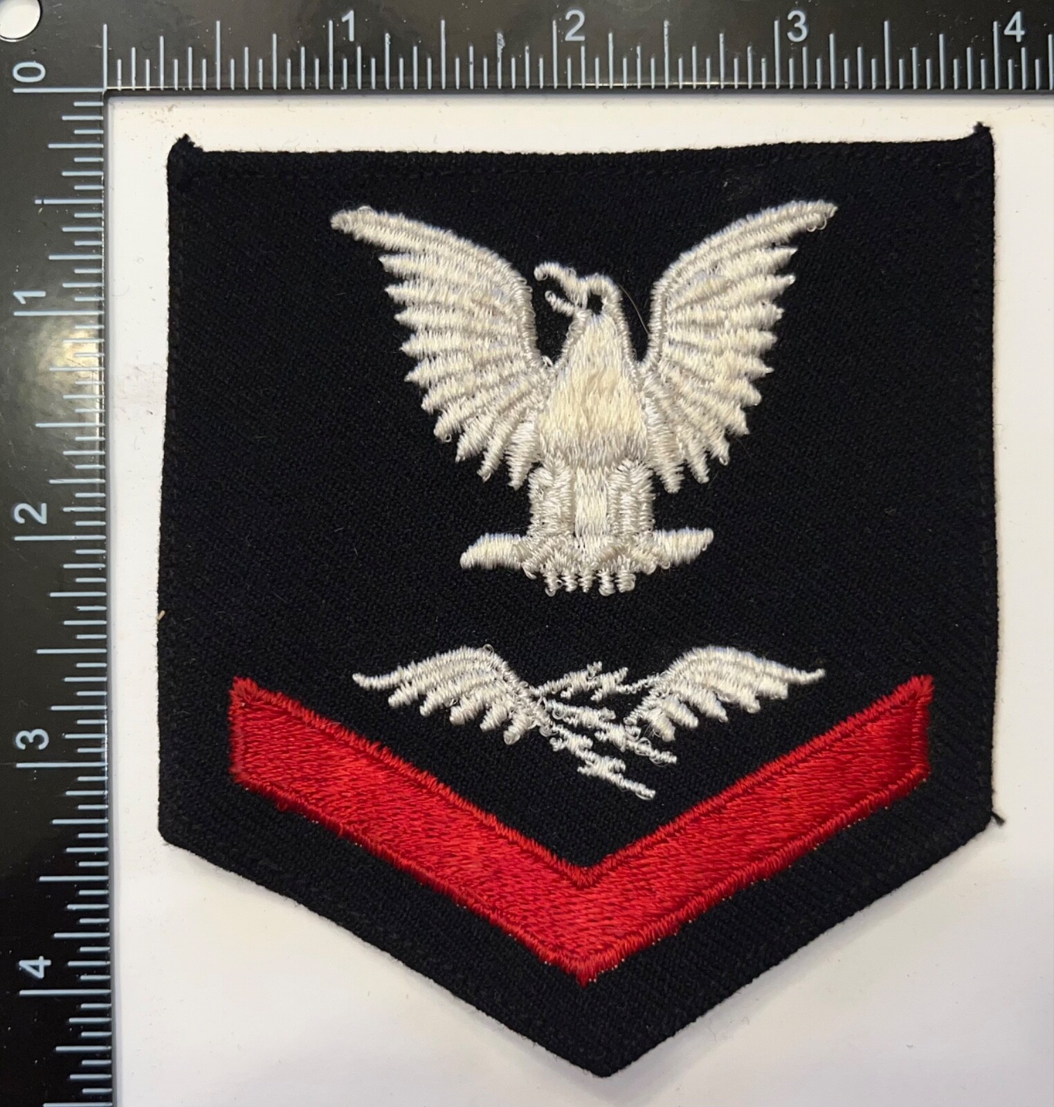 WWII USN US Navy Aviation Radioman Petty Officer 3rd Class Blue Rate ...