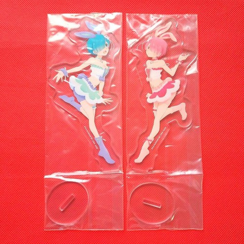 Re:Zero Ram Rem Acrylic Stand Animal Parade Figure Set Collectible ...