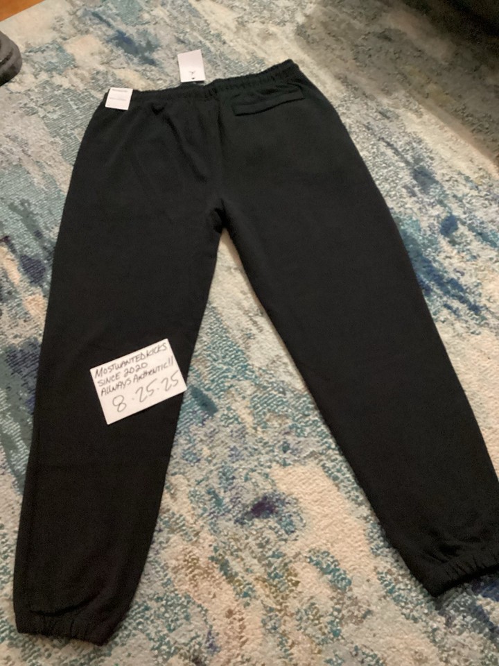 NWT Nike Air Jordan Flight Fleece Black Sweatpants Men's Sz L FREE ...