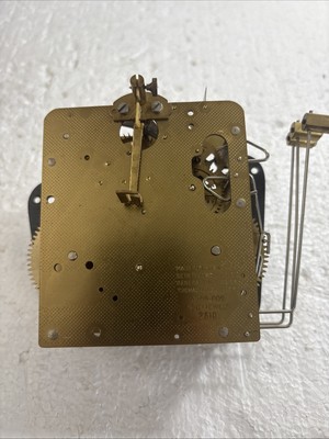 Franz Hermle-8 Day Clock Movement-A208-009-0 Jewels-Complete-Untested ...