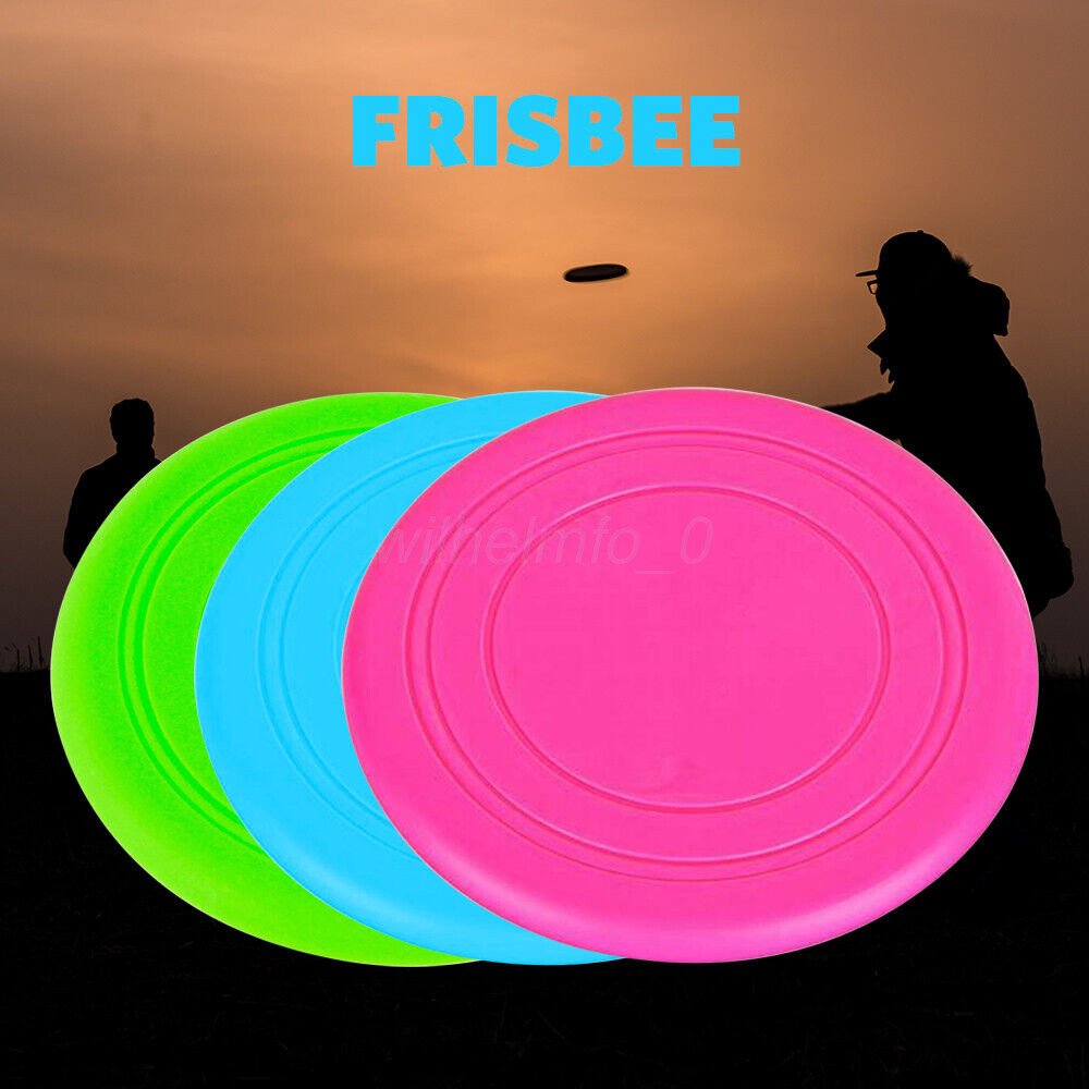 AU SALE Dog Frisbee Rubber Pet Puppy Safe Exercise Fetch Outdoor ...