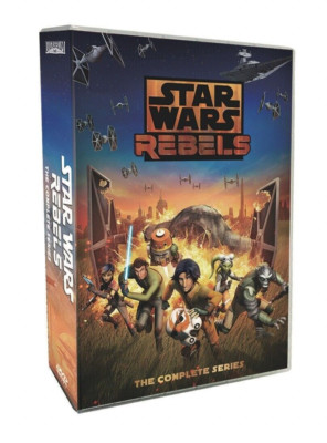 Star Wars Rebels Complete Series Seasons 1-4 (DVD 14-Disc Box Set ...