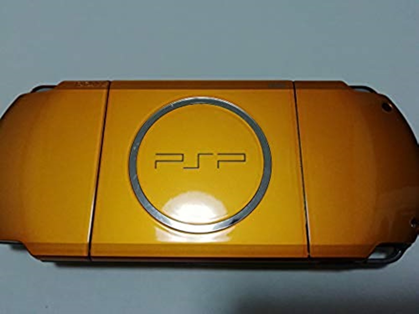SONY PSP Playstation Portable Bright Yellow PSP - 3000 BY Cable Console ...