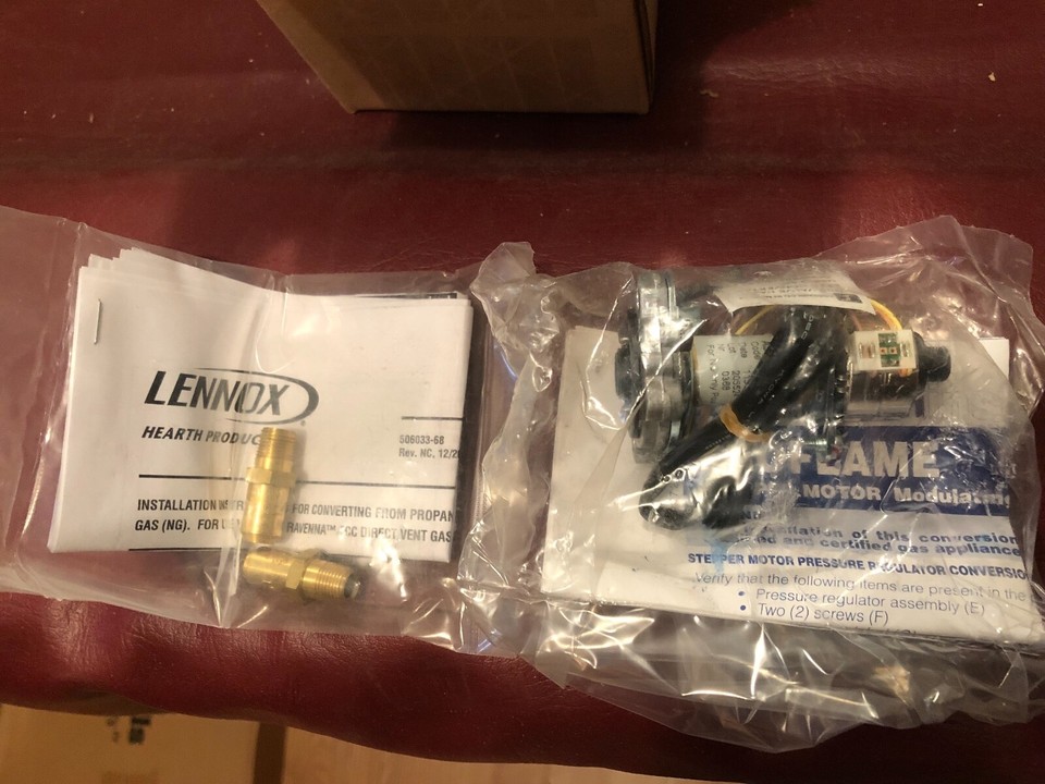 Lennox Iron Strike H8458 Natural Gas Conversion Kit Ravenna 33/40 TCC ...