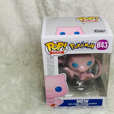 MINT Pokemon Mew Funko Pop! Vinyl Figure #643 | eBay