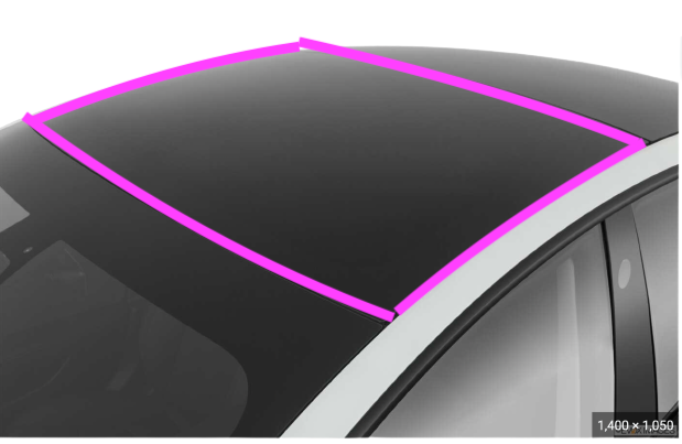 Fits 2020 - 2023 TESLA MODEL Y PANORAMIC SUNROOF , MOONROOF WINDOW ...