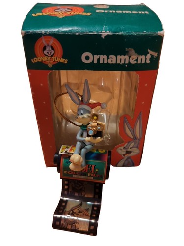 Looney Tunes Bugs Bunny Collectible Ornament Camera Roll Film Strip ...