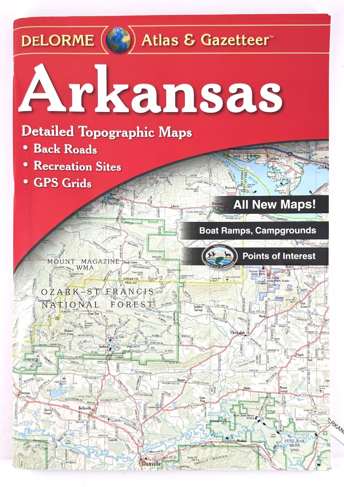 Delorme Atlas & Gazetteer Ser.: Arkansas Atlas & Gazetteer by DeLorme ...
