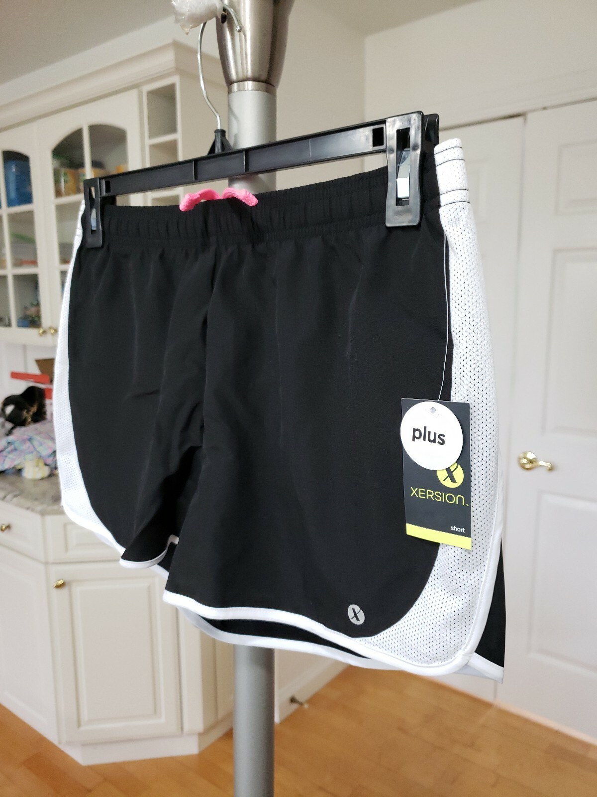 Xersion Girls Athletic shorts Plus Size L 14.5-16.5 Quick Dri Black NWT ...
