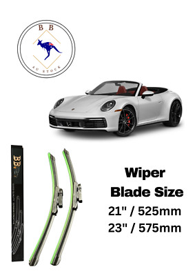 WIPER BLADE FOR Porsche 911 2019 - 2022 (992) Cabriolet | eBay