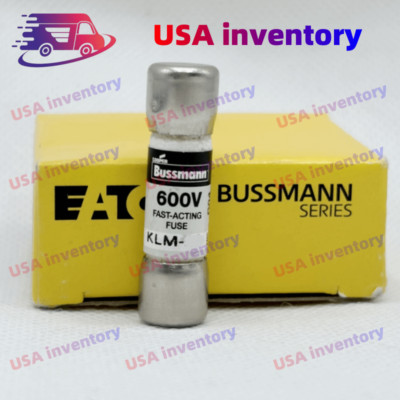 10PCS ORIGINAL BUSSMANN KLM-9 9A 600V FAST ACTING FUSE KLM9 | eBay