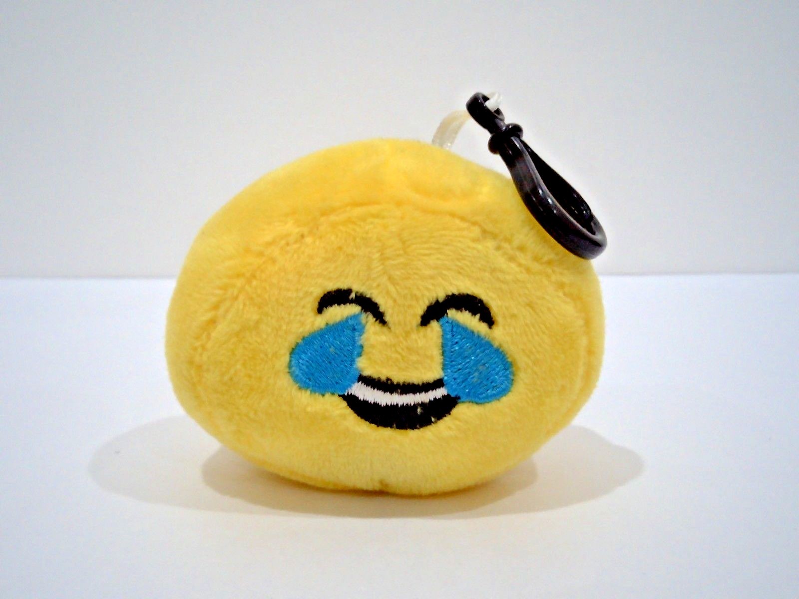 Fun Plush Emoji 3 Inch Keyrings Smiley Tears, Winky Tongue, Cringe ...
