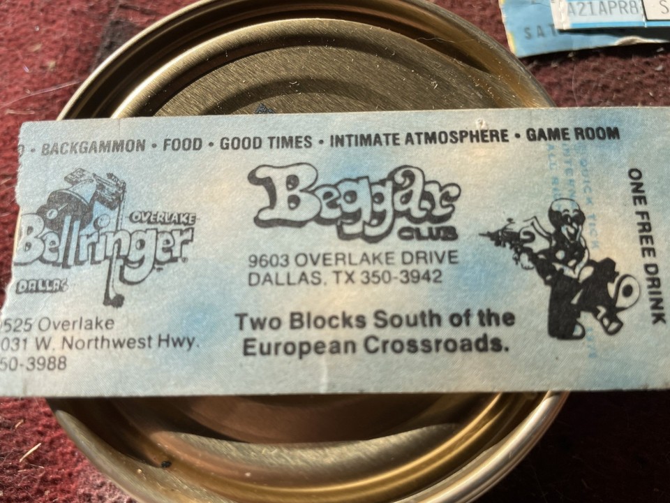 concert ticket Elton John concert SMU campus 1970's | eBay