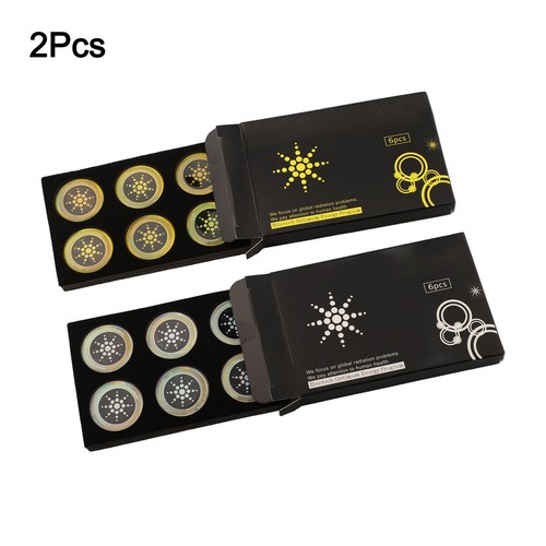 Simplified Device Safety Pack of 12 EMF Shielding Stickers for ...