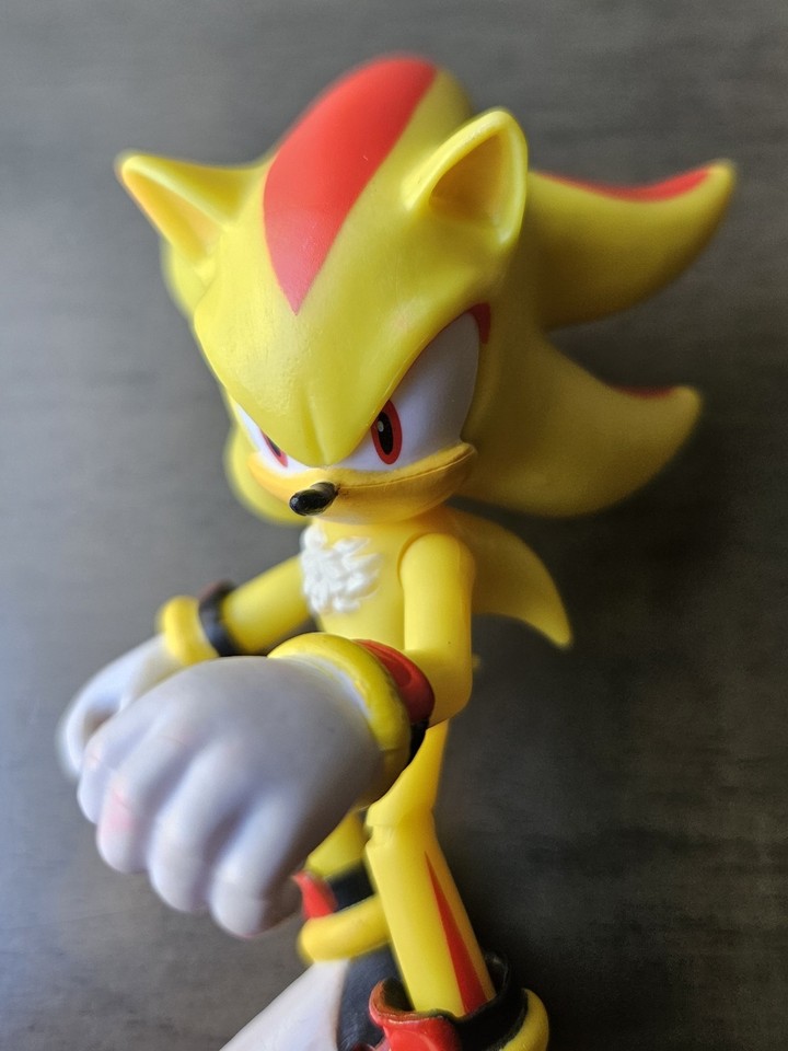 Jakks Pacific Sonic the Hedgehog Super Shadow 4-inch Action Figure | eBay
