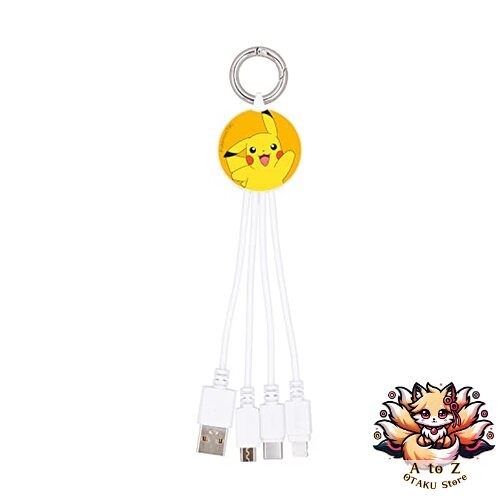 NEW Gourmandise Pokemon Multi-Charging Cable Pikachu POKE-828A | eBay