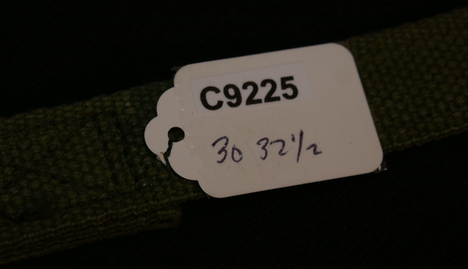 WWII US Army USN General Purpose Lashing 'Gator' Strap Anchor Marked ...