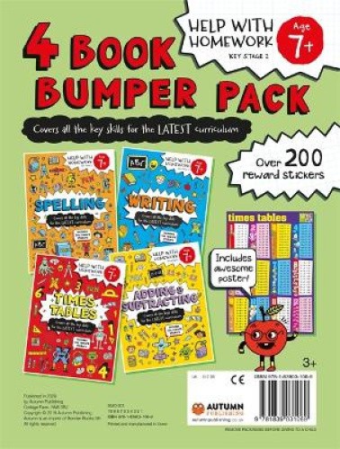 4 Book Bumper Pack 7+ (Help With Homework) by Igloo Books Ltd ...