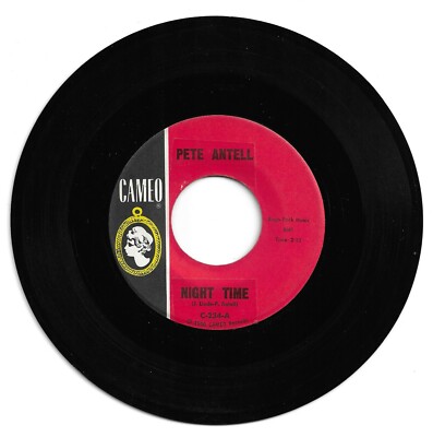 SOUL 45 PETE ANTELL NIGHT TIME ON CAMEO VG+ ORIGINAL | eBay