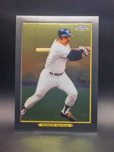 2020 Topps Chrome Turkey Red Thurman Munson Card #TRC-16 New York ...
