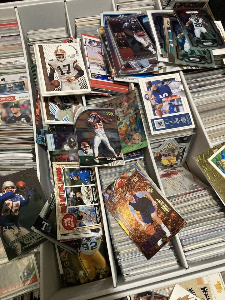 15-30lbs Lot Of Sport Cards. LARGE Box, Unsorted | eBay