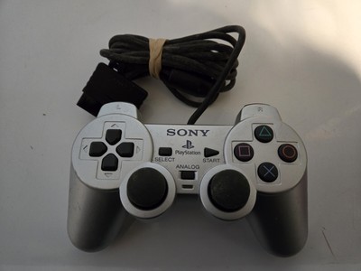 Original Sony Playstation 2 Silver PS2 Dualshock 2 Controller | eBay