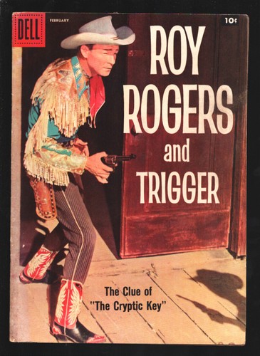 Roy Rogers and Trigger #122 1958-photo cover-Alex Toth art-Trigger solo ...