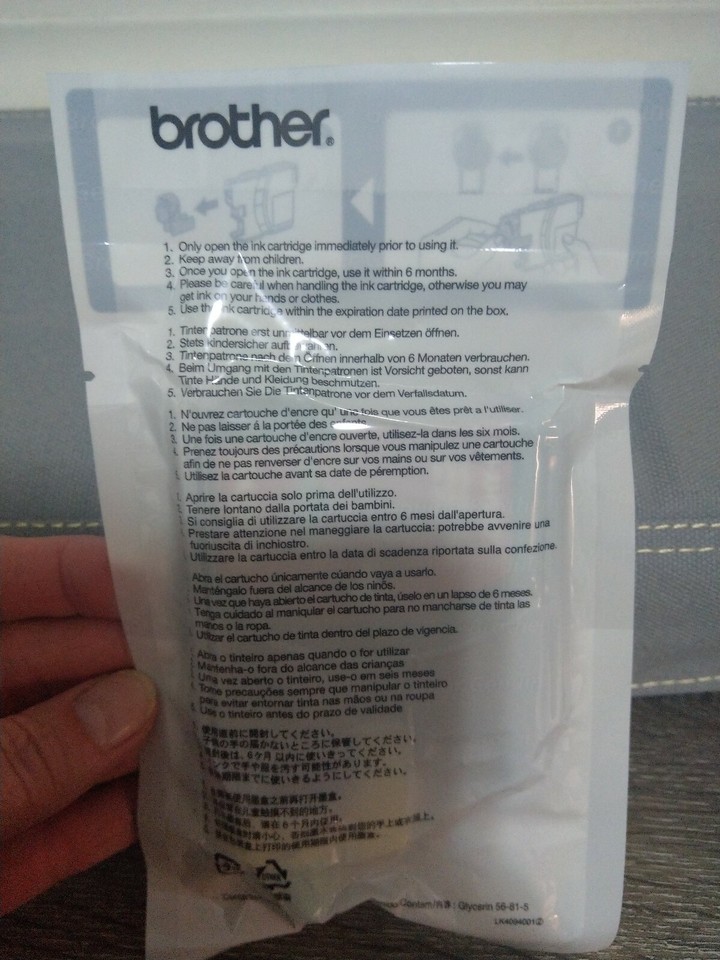 Brother LC65HY-M Genuine Magenta Ink New, Out Of Box Shipsn24 | eBay