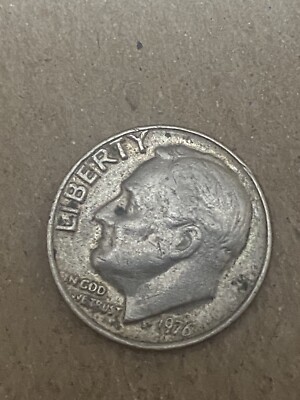 1976 Dime No Mint Mark - “We” Stamped On Rim - Rare US Currency Error ...