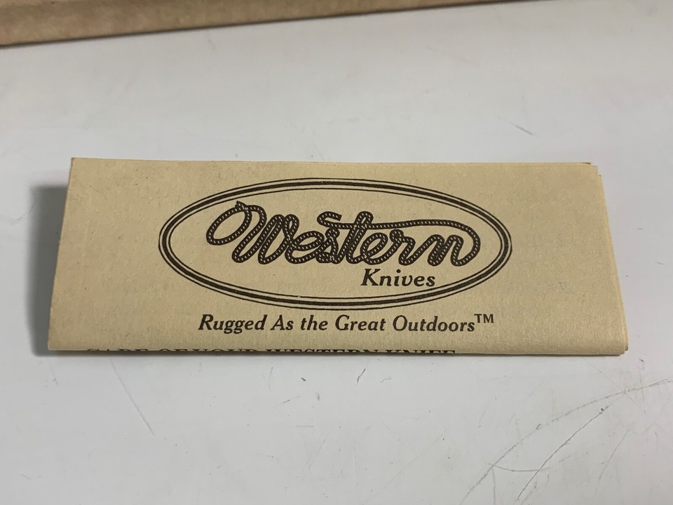 WESTERN USA THE CLASSIC WESTERN COMBO 2 KNIFE SET SFO NAHC LIFE MEMBER ...