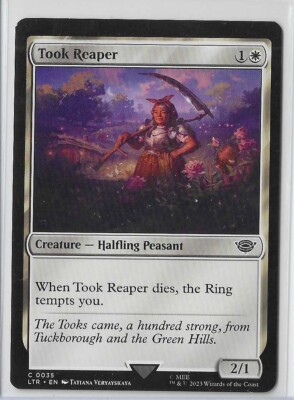 MTG Took Reaper Lord of the Rings (LTR) Common Magic Card #0035 ...