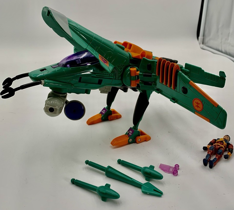 1995 Playmates Toy ExoSquad Exofighter Space E-Frame Kaz Takagi ...