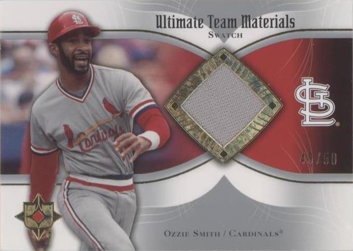 2007 Ultimate Collection - Ultimate Team Materials Ozzie Smith #UTM-OS ...