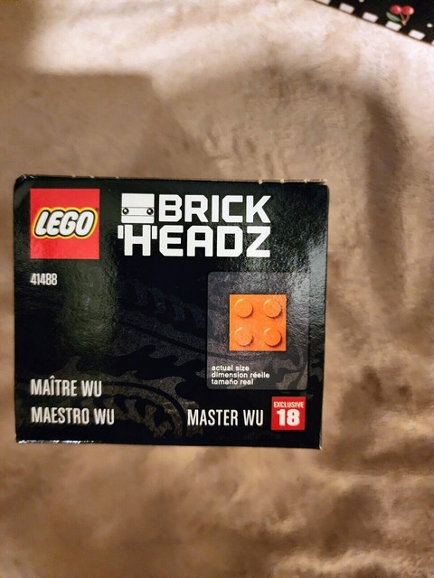 LEGO BRICKHEADZ: Master Wu (41488) for sale online | eBay