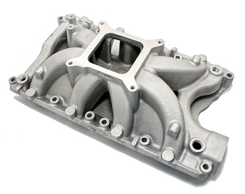 Small Block Ford 351W Windsor Aluminum Intake Single Plane Satin SBF ...
